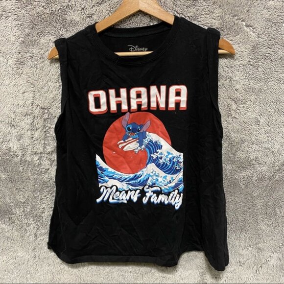 Tops | Disney Lilo Stitch Muscle Top | Poshmark